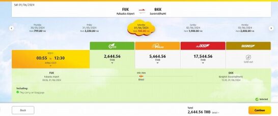 タイ・ベトジェットとエアアジアのExtra Carry On 機内持ち込み手荷物を追加 - パタヤ千夜一夜